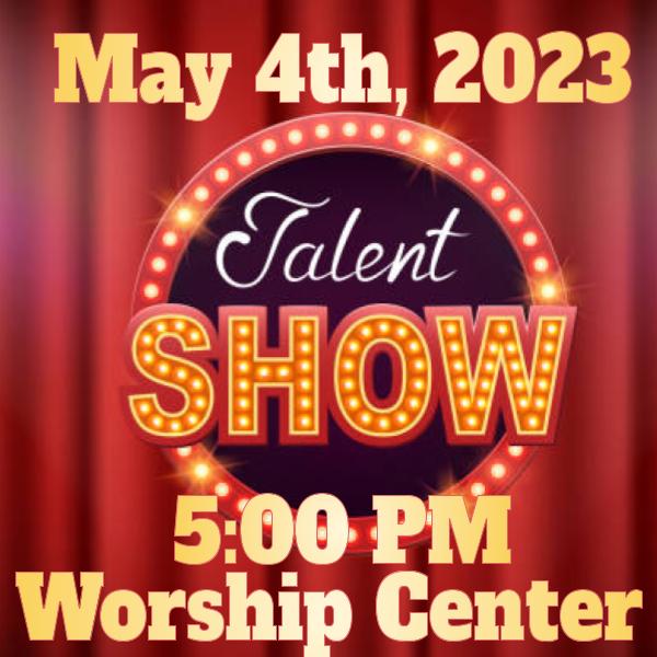 Talent Show Banner